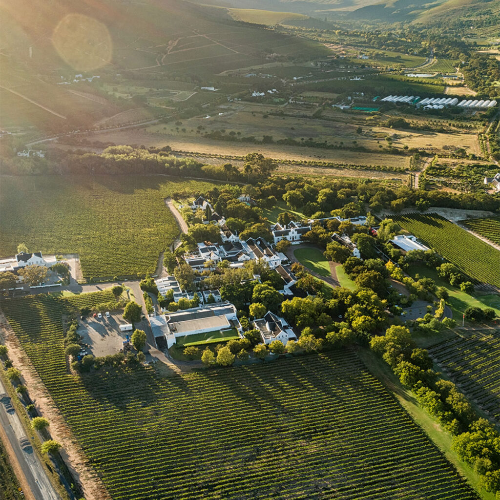 Lanzerac Hotel & Spa by Helicopter | NAC Helicopters
